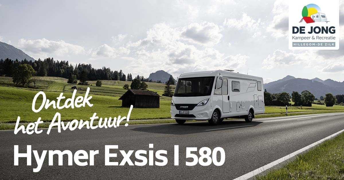 Huur de Hymer Exsis I 580 direct online! | DE JONG Kampeer & Recreatie